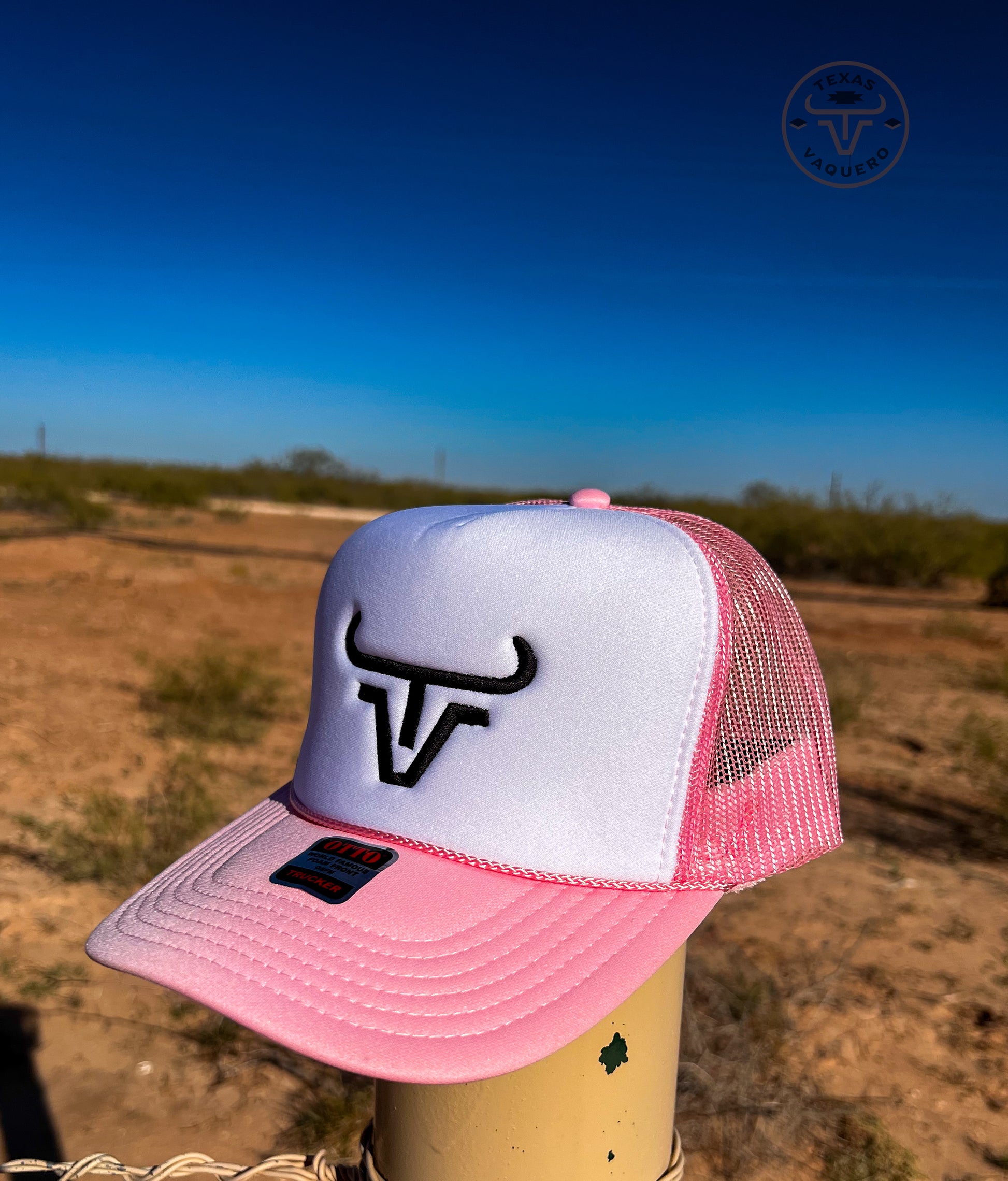 The Vaquero - Light Pink Foam – Texas Vaquero